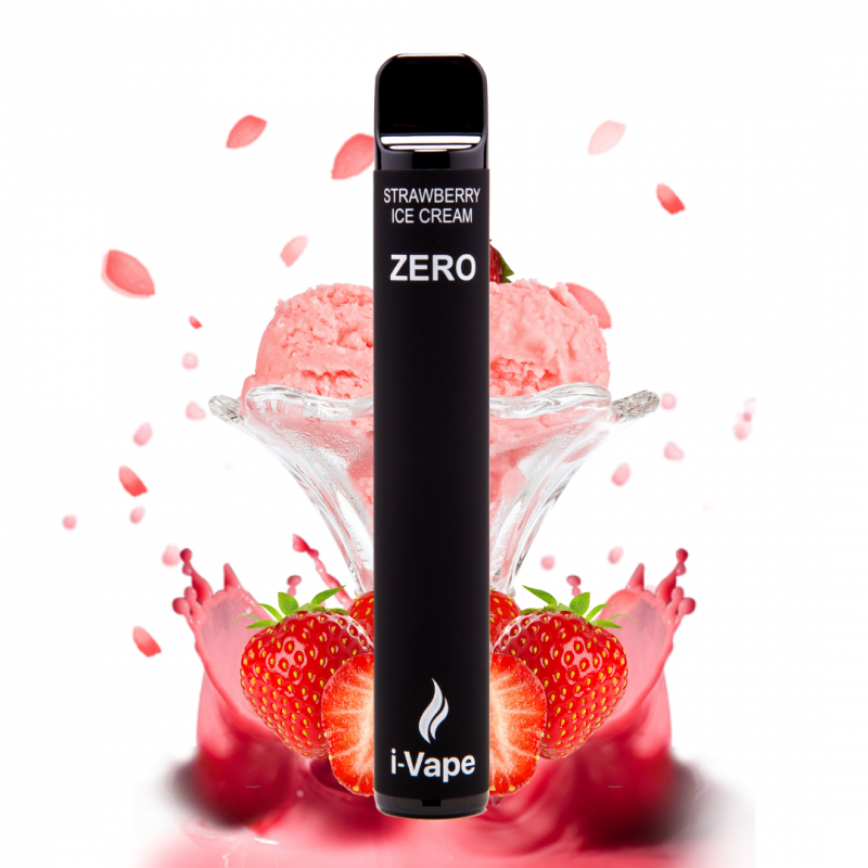 ZERO Strawberry Ice Cream 800 puff